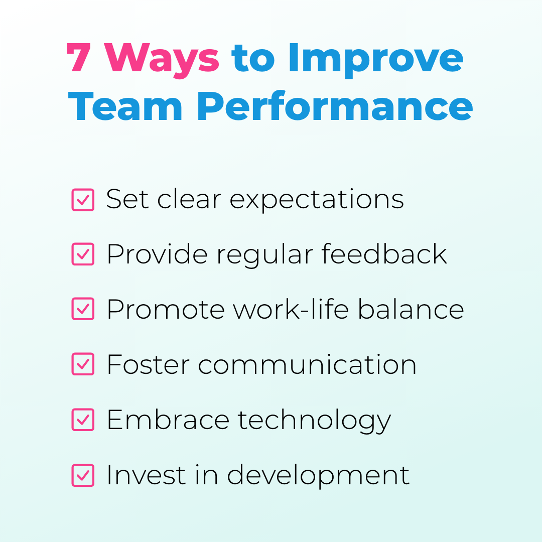 7 Tips to Boost Team Performance